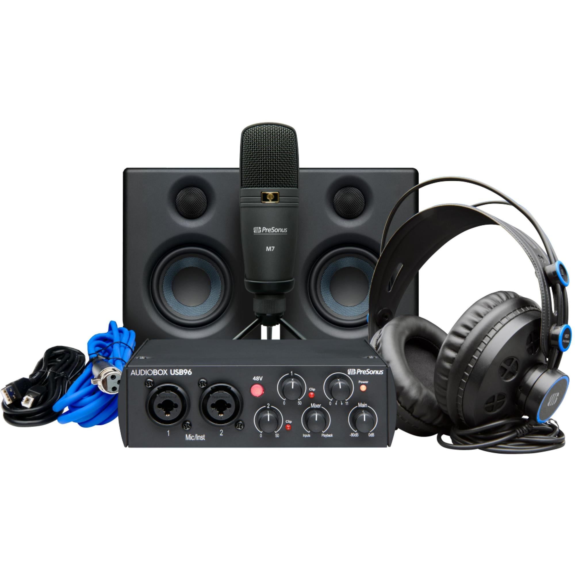 Paquete Presonus Audiobox Usb 96k De Grabacion Estudio 2777700102 – Musicales Doris