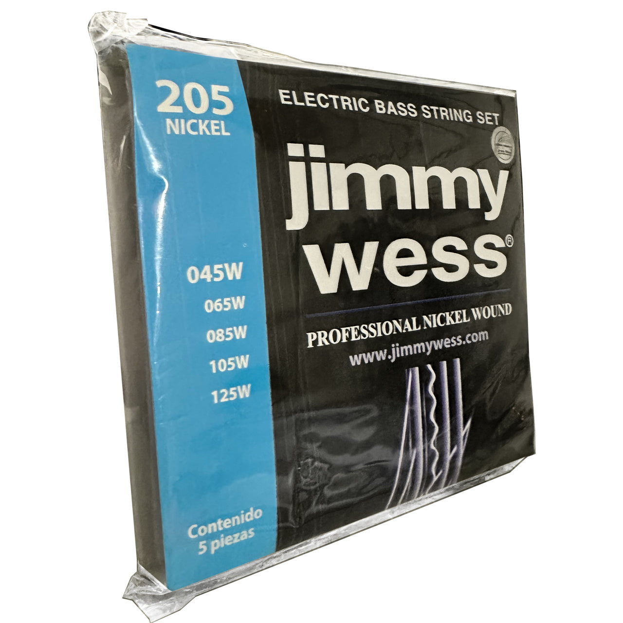 Encordadura Jimmy Wess P/bajo Elect. Profesional 5 Cdas. Niq ...