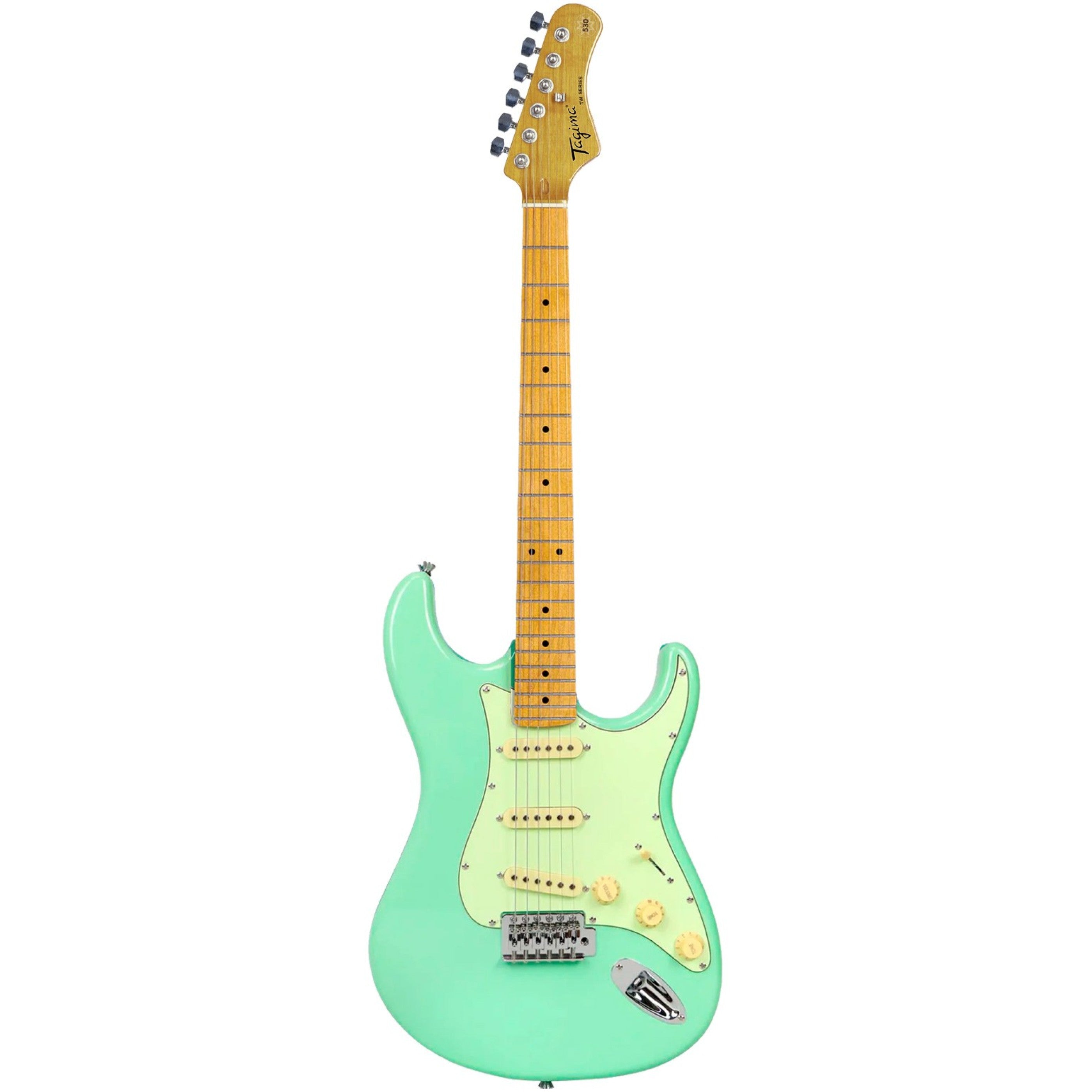 Guitarra Electrica Tagima Surf Green TG-530 – Musicales Doris