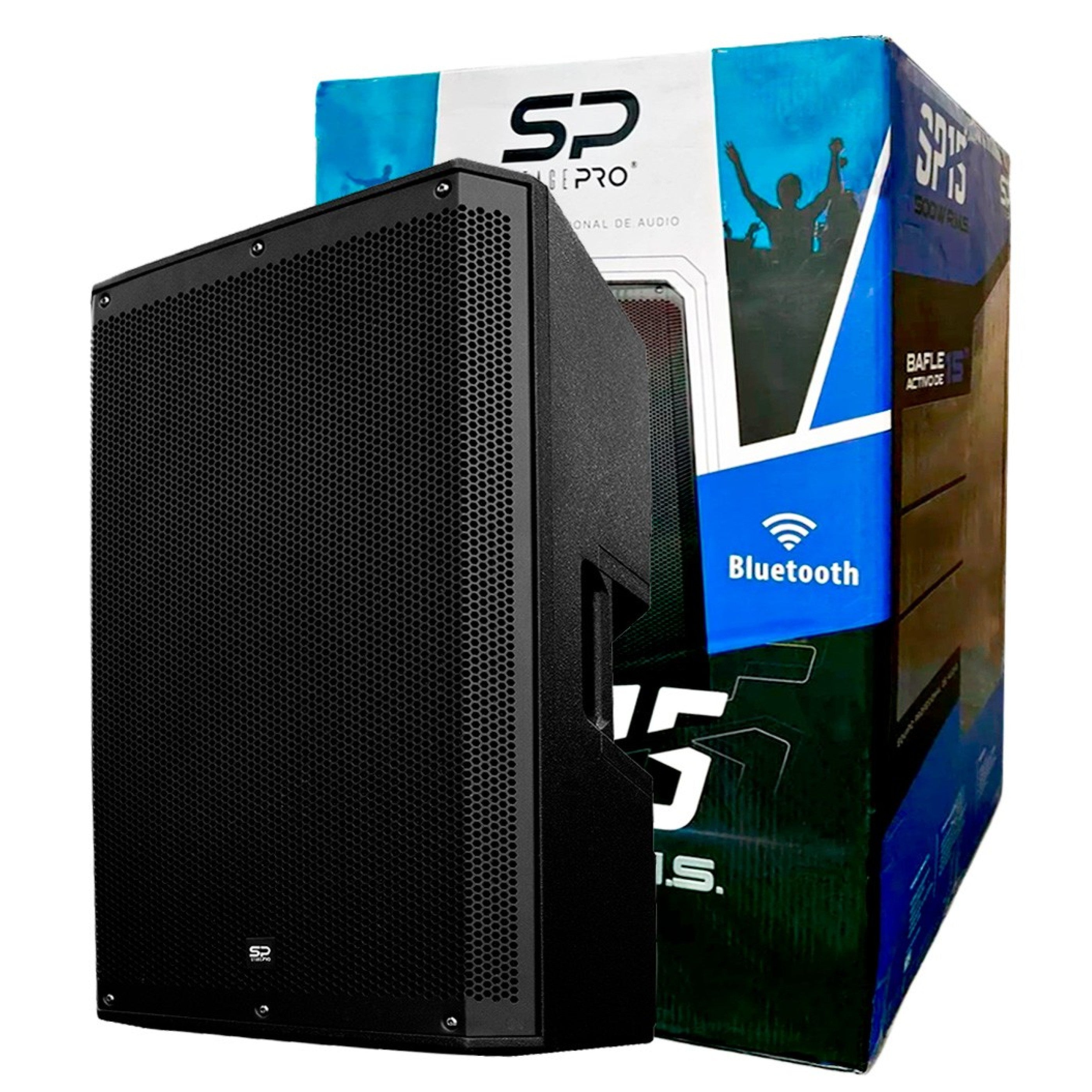 Bafle Stage Pro 15" Activo SP-15 Nueva Versión – Musicales Doris