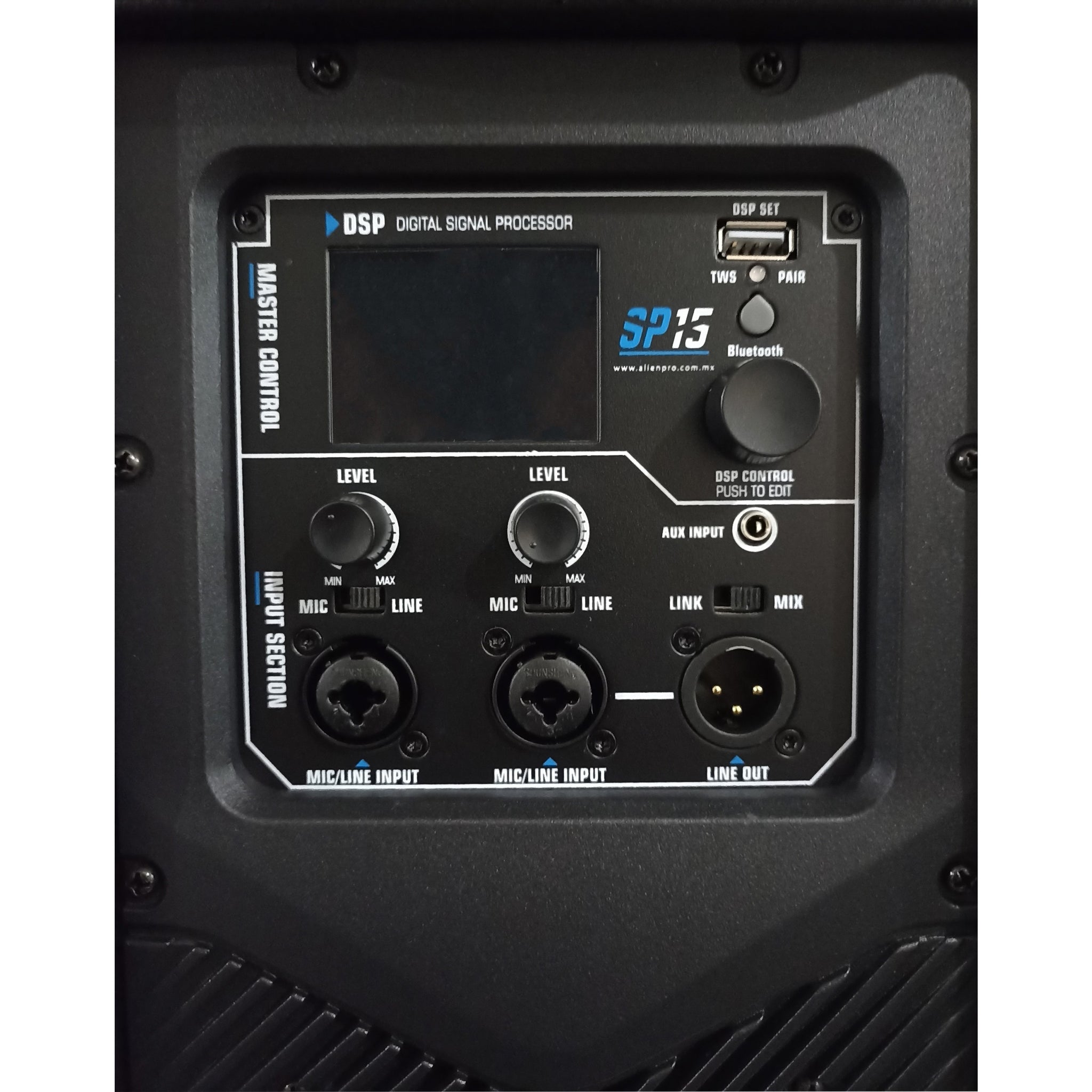 Bafle Stage Pro 15" Activo SP-15 Nueva Versión – Musicales Doris