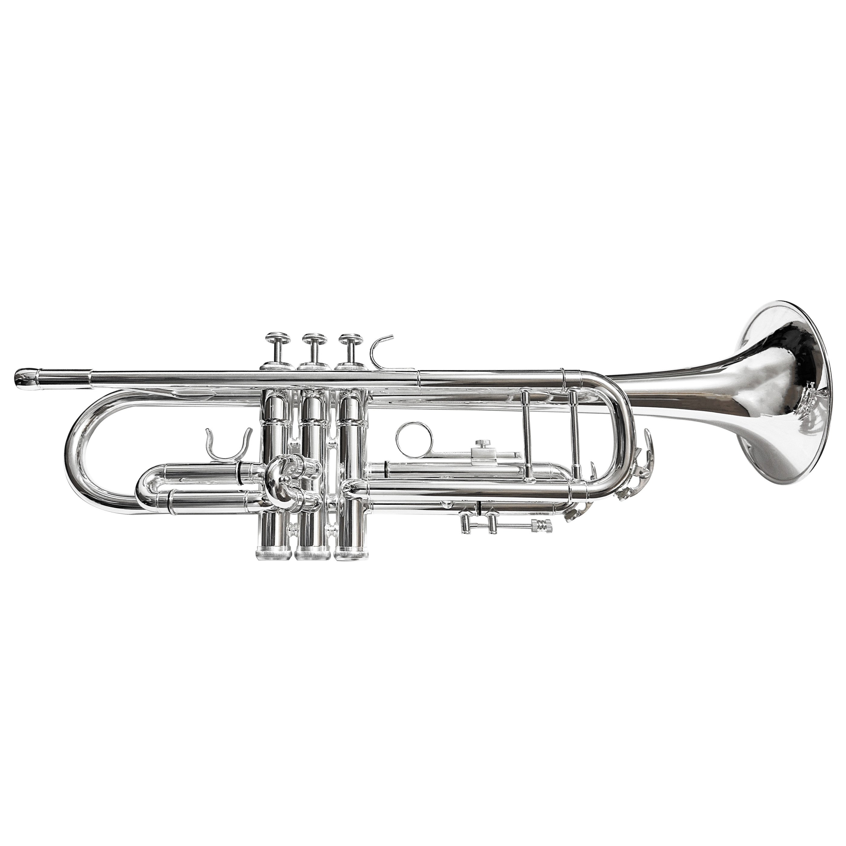 Trompeta Martinz Sib Plateado Doble Llave Doble Poste – Musicales Doris