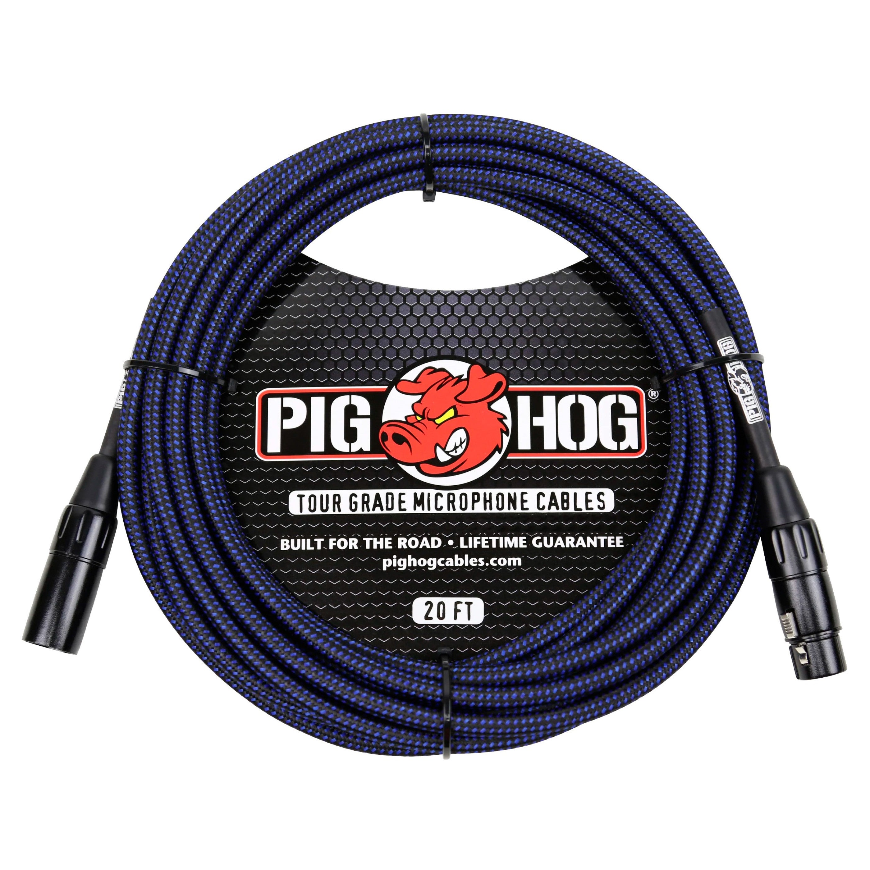 Cable Pig Hog Phm20bbl Para Microfono Canon A Canon 6.10 Metros Black ...