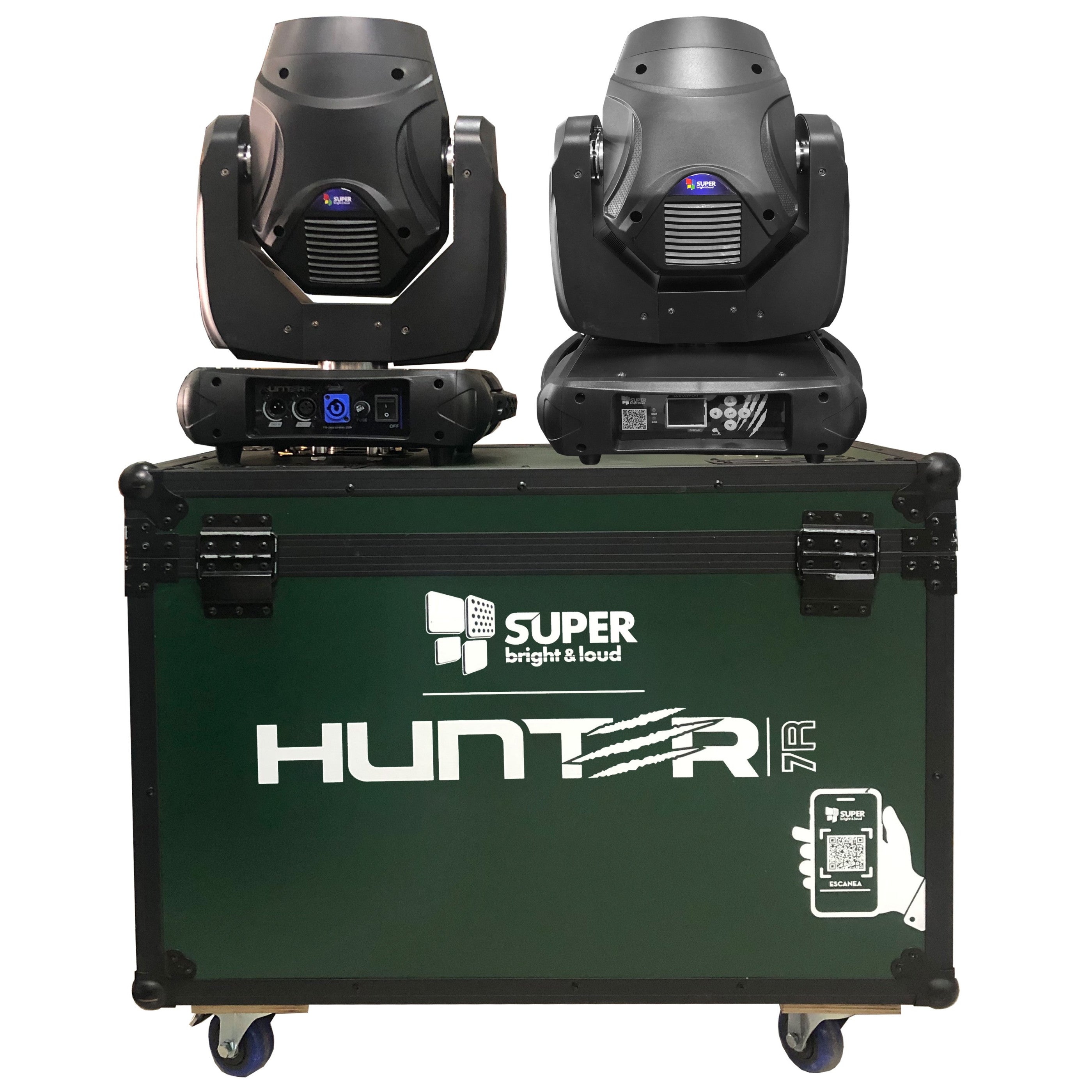 Cabeza Movil Superbright Hunter 7r Beam 230w 2 Piezas – Musicales Doris