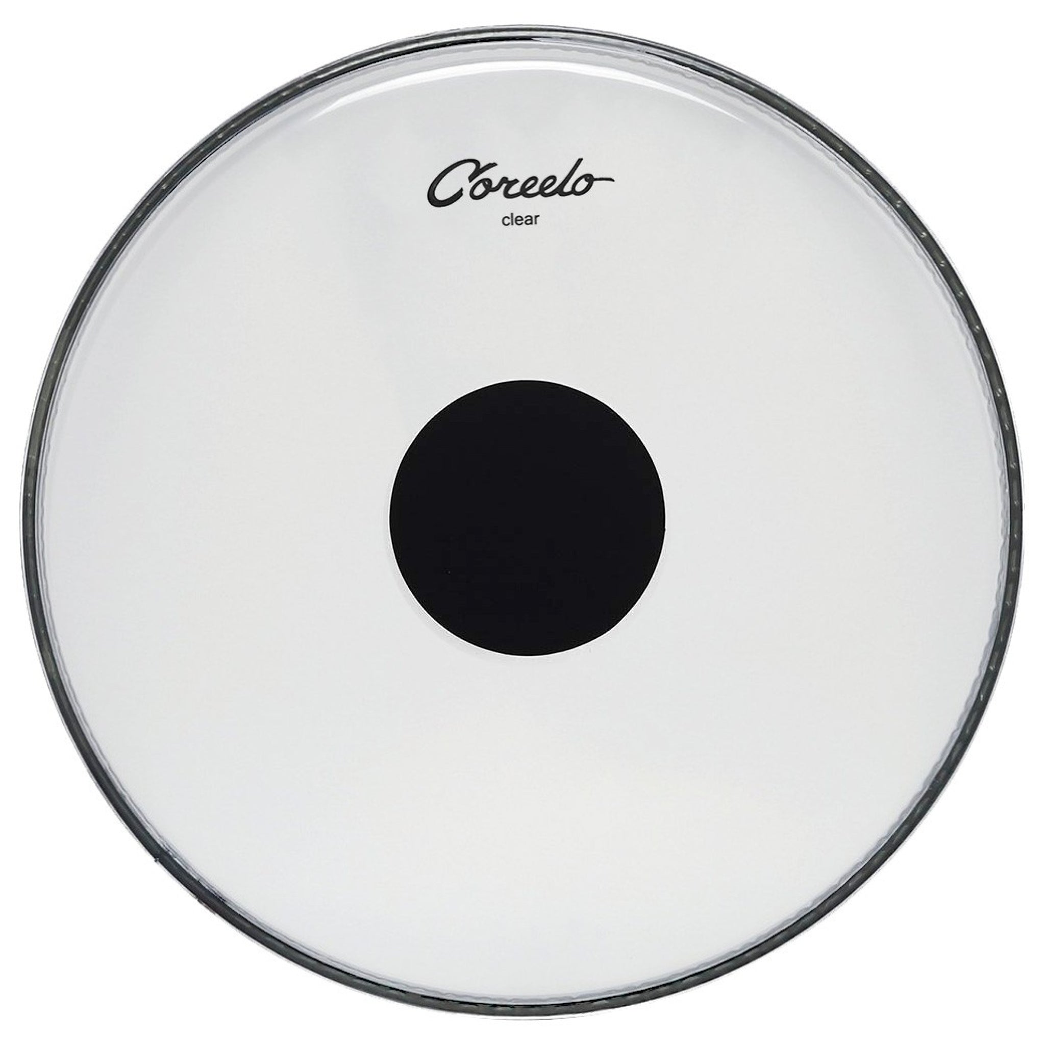 Parche Coreelo Tcn22 22 pulgadas Transparente Centro Negro – Musicales ...