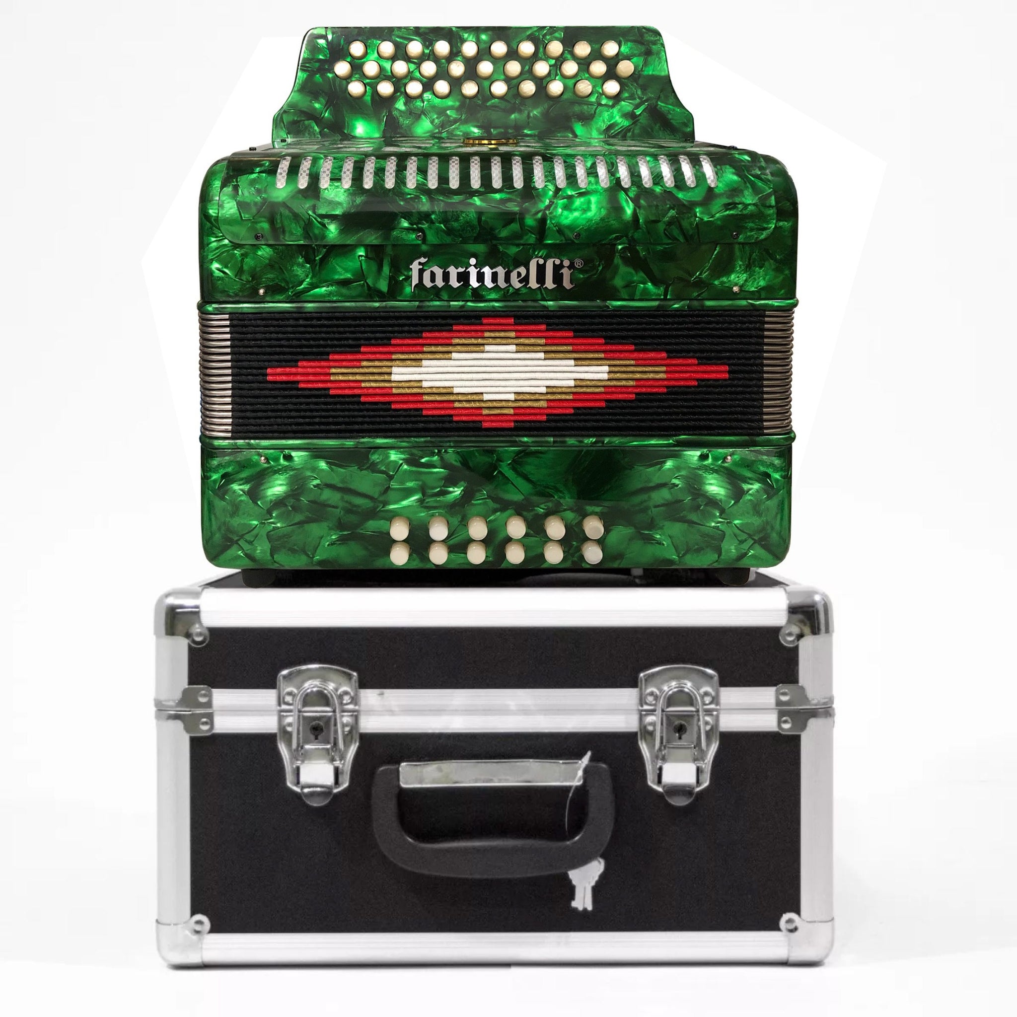 Acordeon Farinelli 3012v De Botones Diatonico Sol Do Fa – Musicales Doris